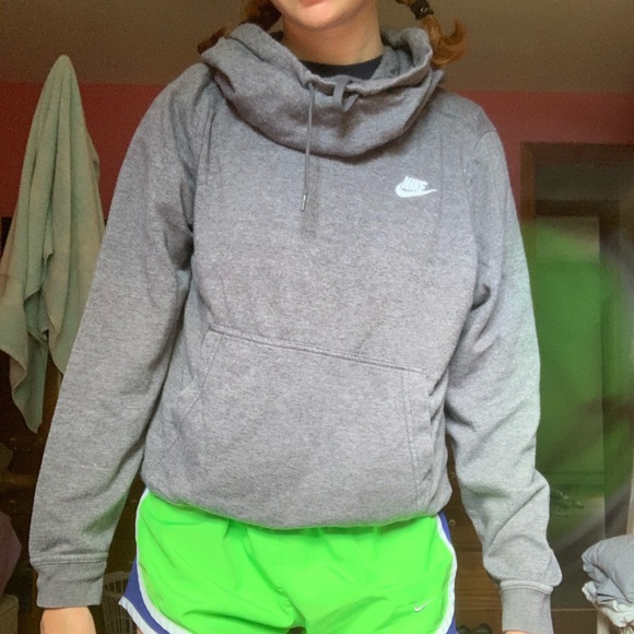 Nike | Tops | Nike Cowl Neck Sweatshirt | Poshmark